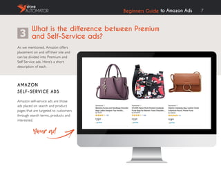 Beginners Guide to Amazon Ads | PDF