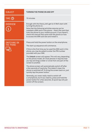 Beginners intro-smartphones | PDF