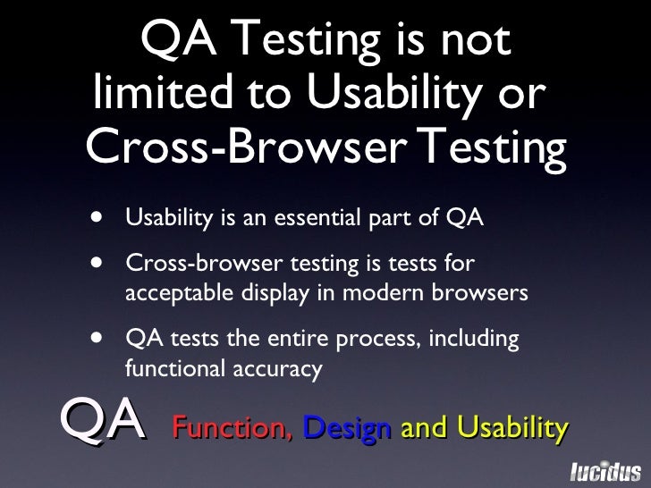 Beginners Qa Testing