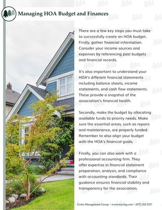 Beginner's Guide to HOA Board Membership | PDF