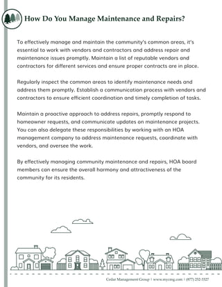 Beginner's Guide to HOA Board Membership | PDF