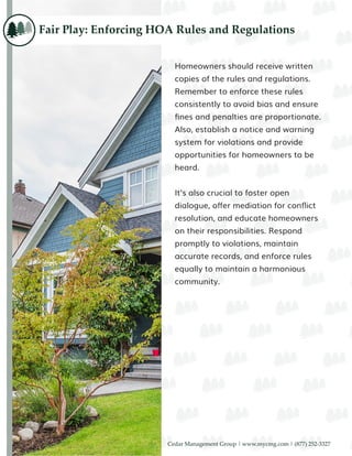 Beginner's Guide to HOA Board Membership | PDF