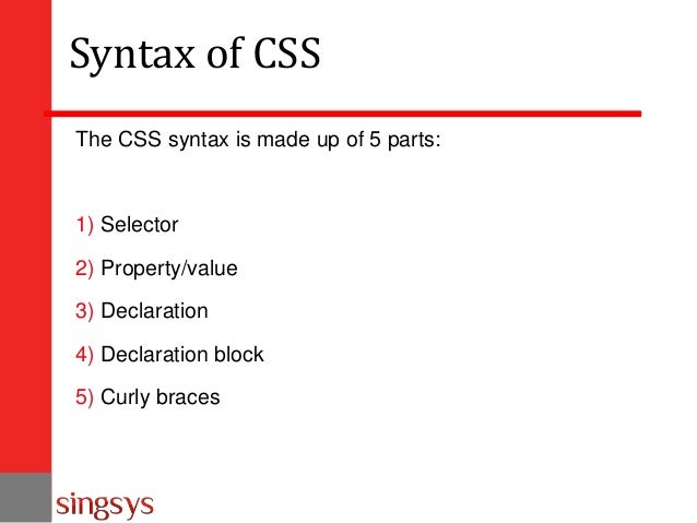 Beginners css tutorial for web designers