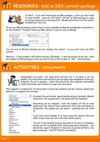 Beginners Guide for Moodle | PDF