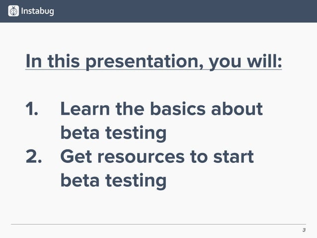 The Ultimate Beginner's Guide For Beta Testing Mobile Apps | PPT