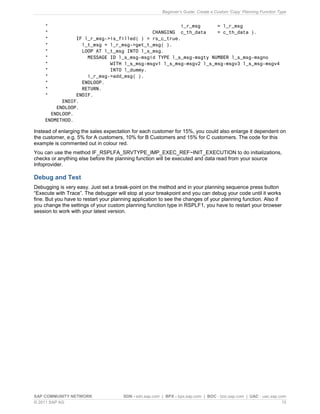 Beginner's guide create a custom 'copy' planning function type | PDF