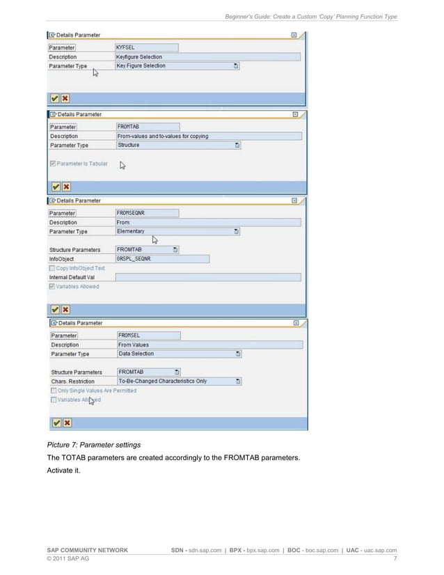 Beginner's guide create a custom 'copy' planning function type | PDF