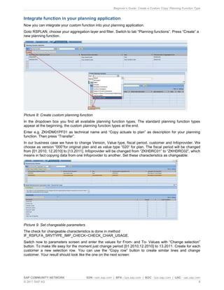 Beginner's guide create a custom 'copy' planning function type | PDF