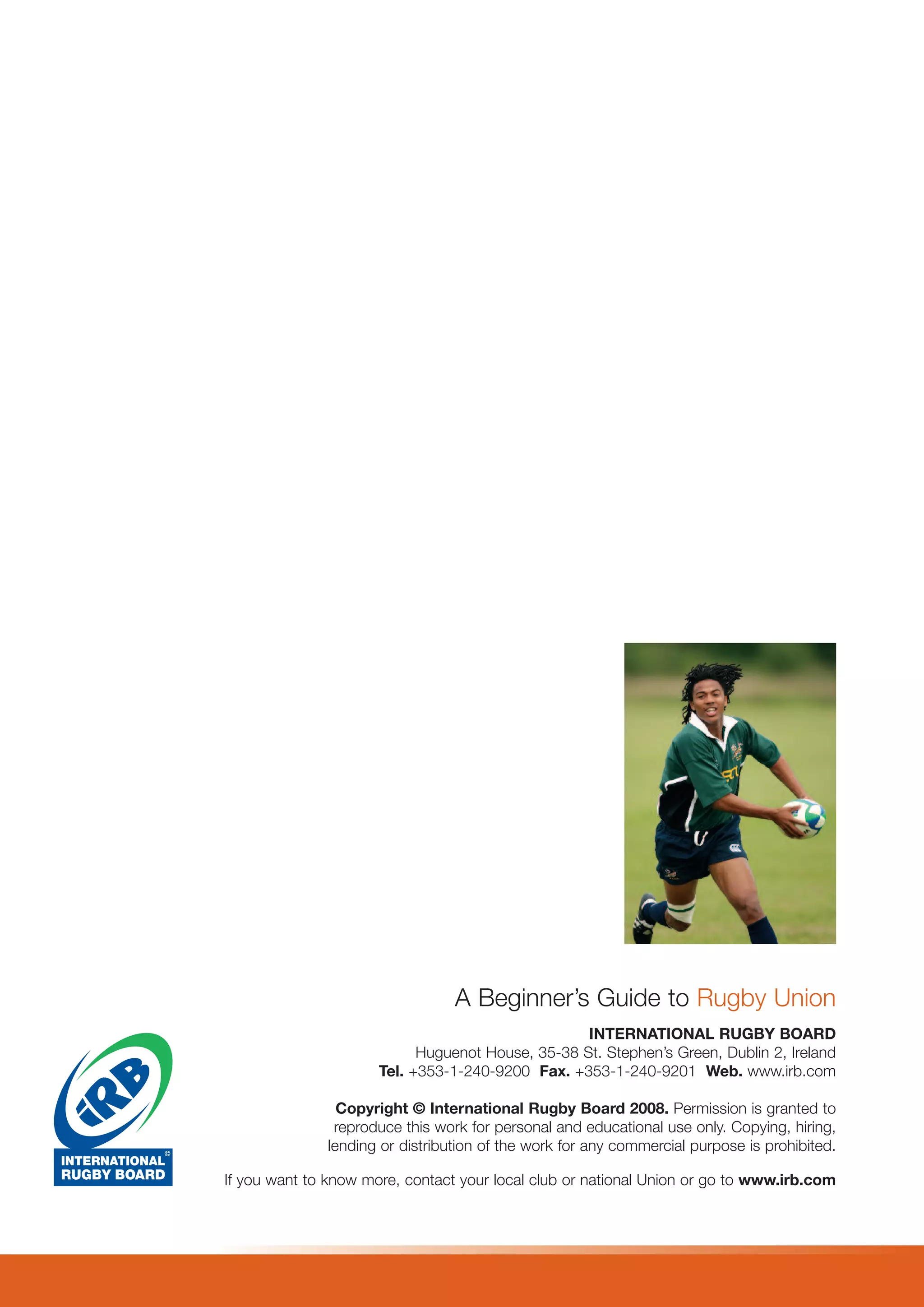Beginner's Guide to Rugby | PDF