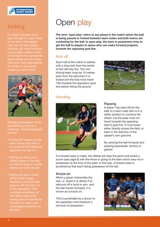 Beginner's Guide to Rugby | PDF