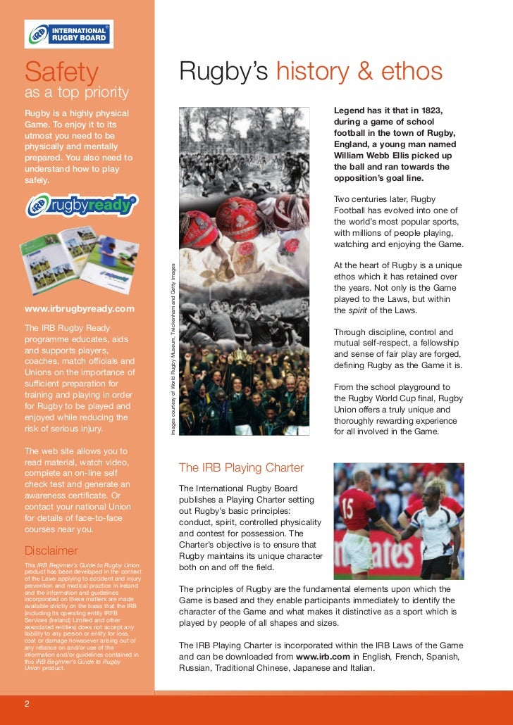 Beginners Guide To Rugby