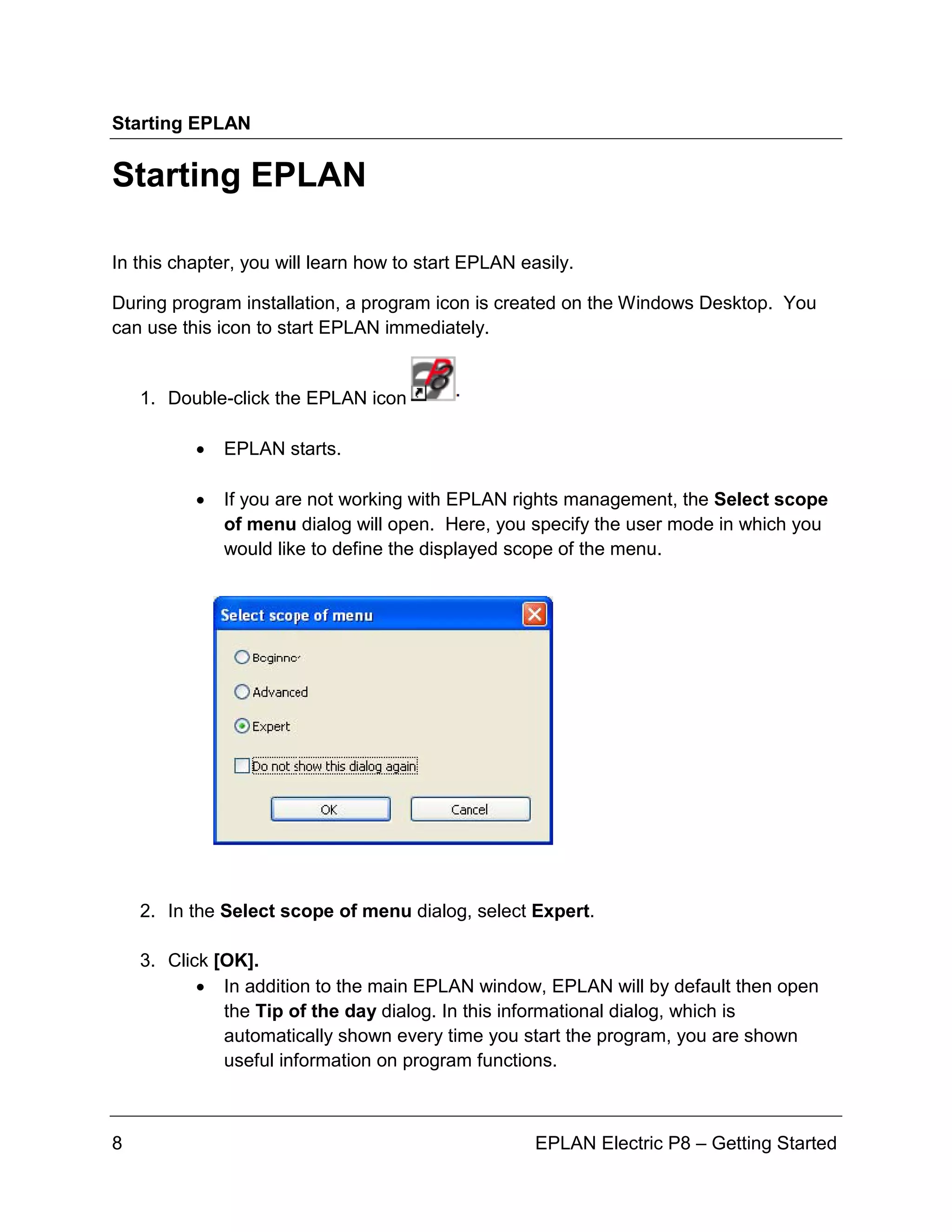 Beginners guide eplan_electric_p8_version_2.1_us | PDF | Desktop ...
