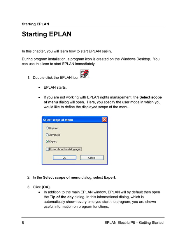 Beginners guide eplan_electric_p8_version_2.1_us | PDF | Desktop ...