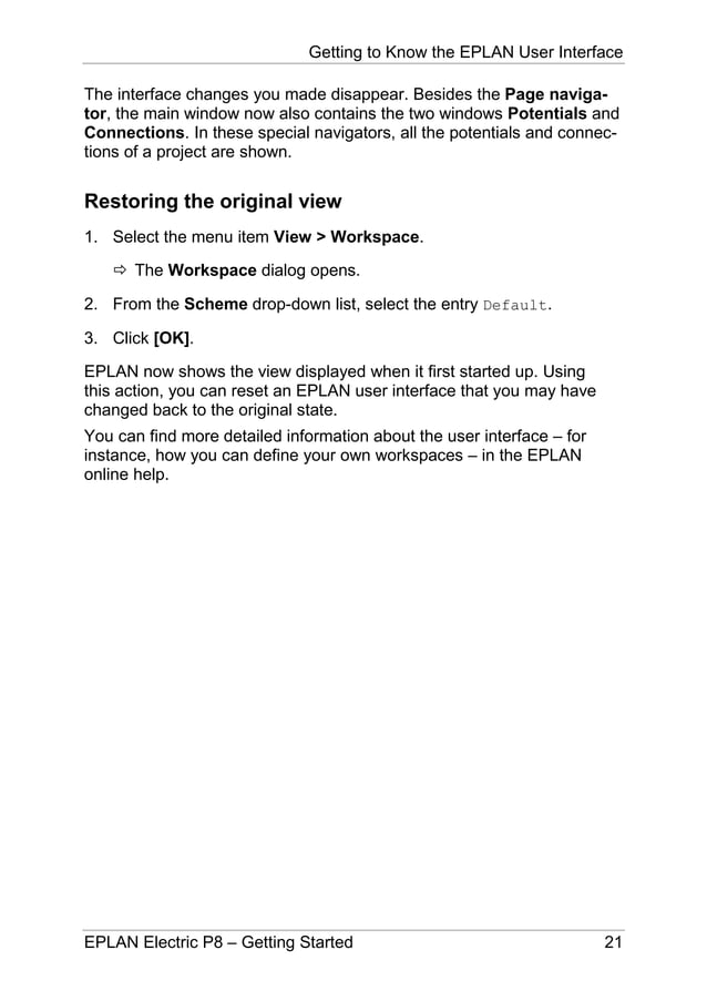 Beginners guide eplan_electric_p8_version_2.1_us | PDF | Desktop ...