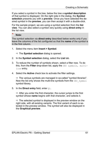Beginners guide eplan_electric_p8_version_2.1_us | PDF