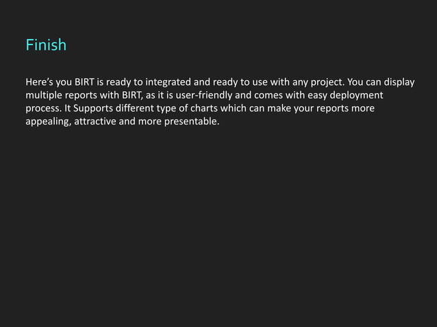 Beginner’s guide for birt and php | PPT
