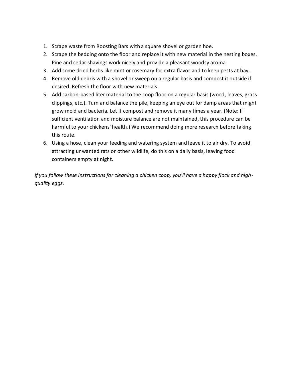 Beginners Guide to Cleaning a Chicken Coop.pdf