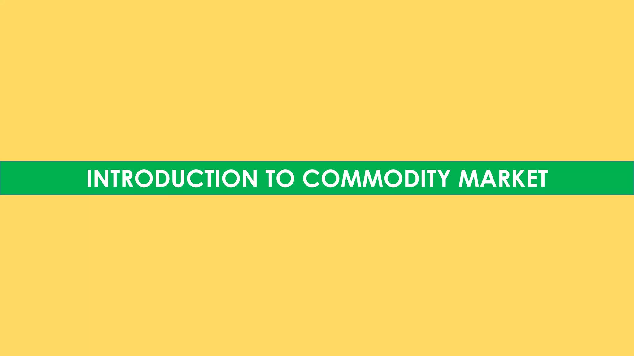 Beginners guide to commodity investment | PDF