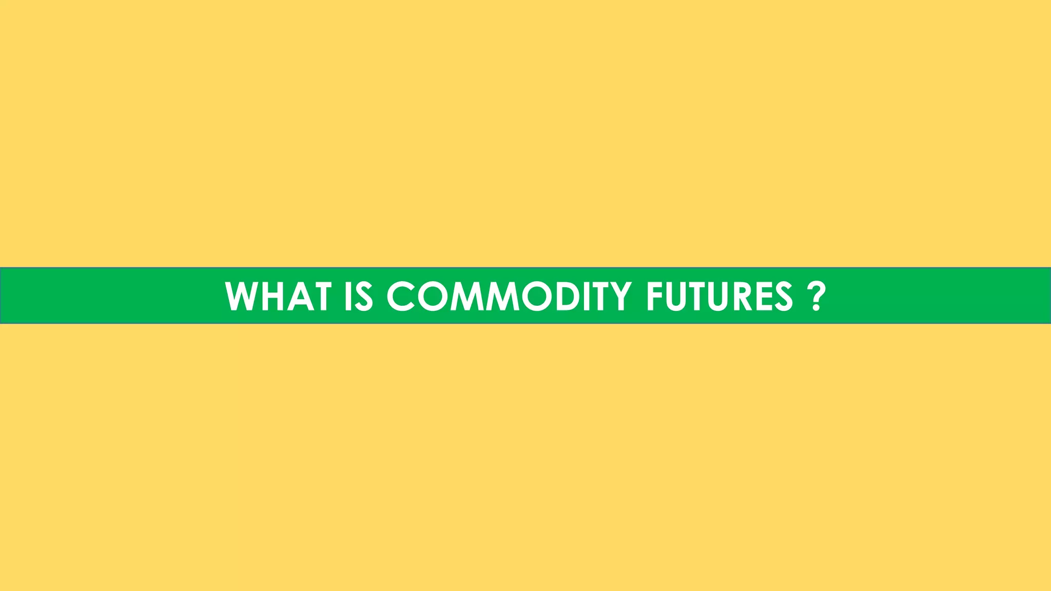 Beginners guide to commodity investment | PDF