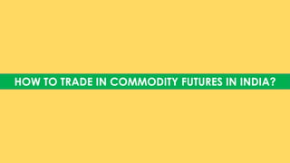 Beginners guide to commodity investment | PDF