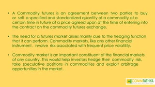 Beginners guide to commodity investment | PDF