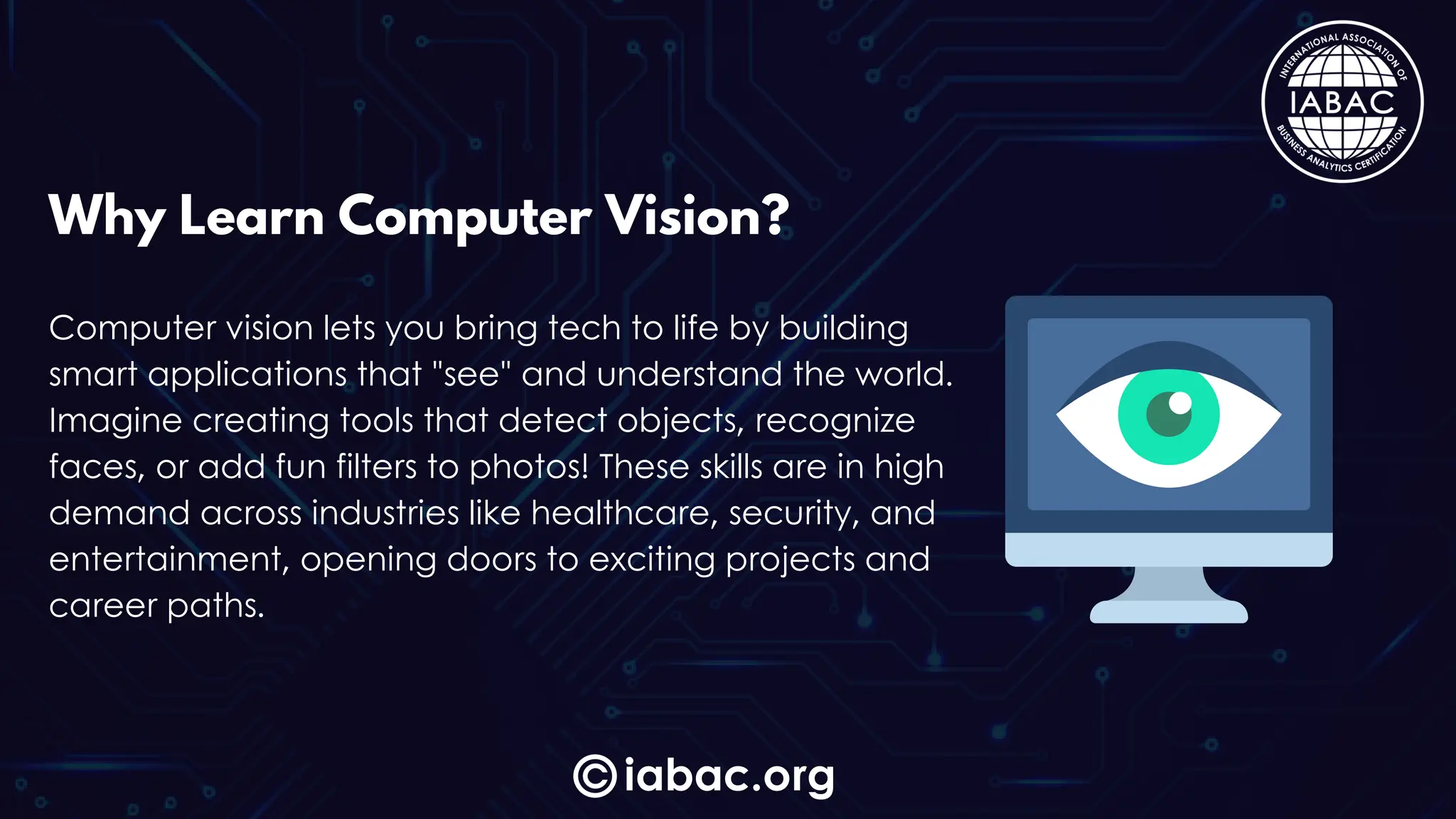 beginners guide to computer vision courses | IABAC | PDF