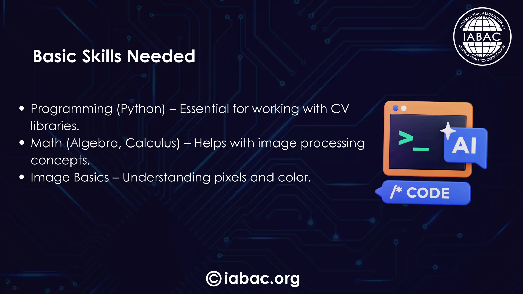 beginners guide to computer vision courses | IABAC | PDF