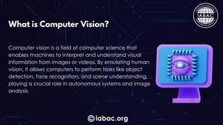 beginners guide to computer vision courses | IABAC | PDF