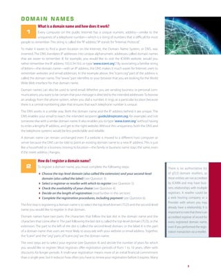 Beginners guide to domain names | PDF | Internet for Beginners | Internet