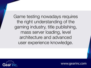 Beginner’s Guide to Game Testing | What Skills and Tools You Should ...