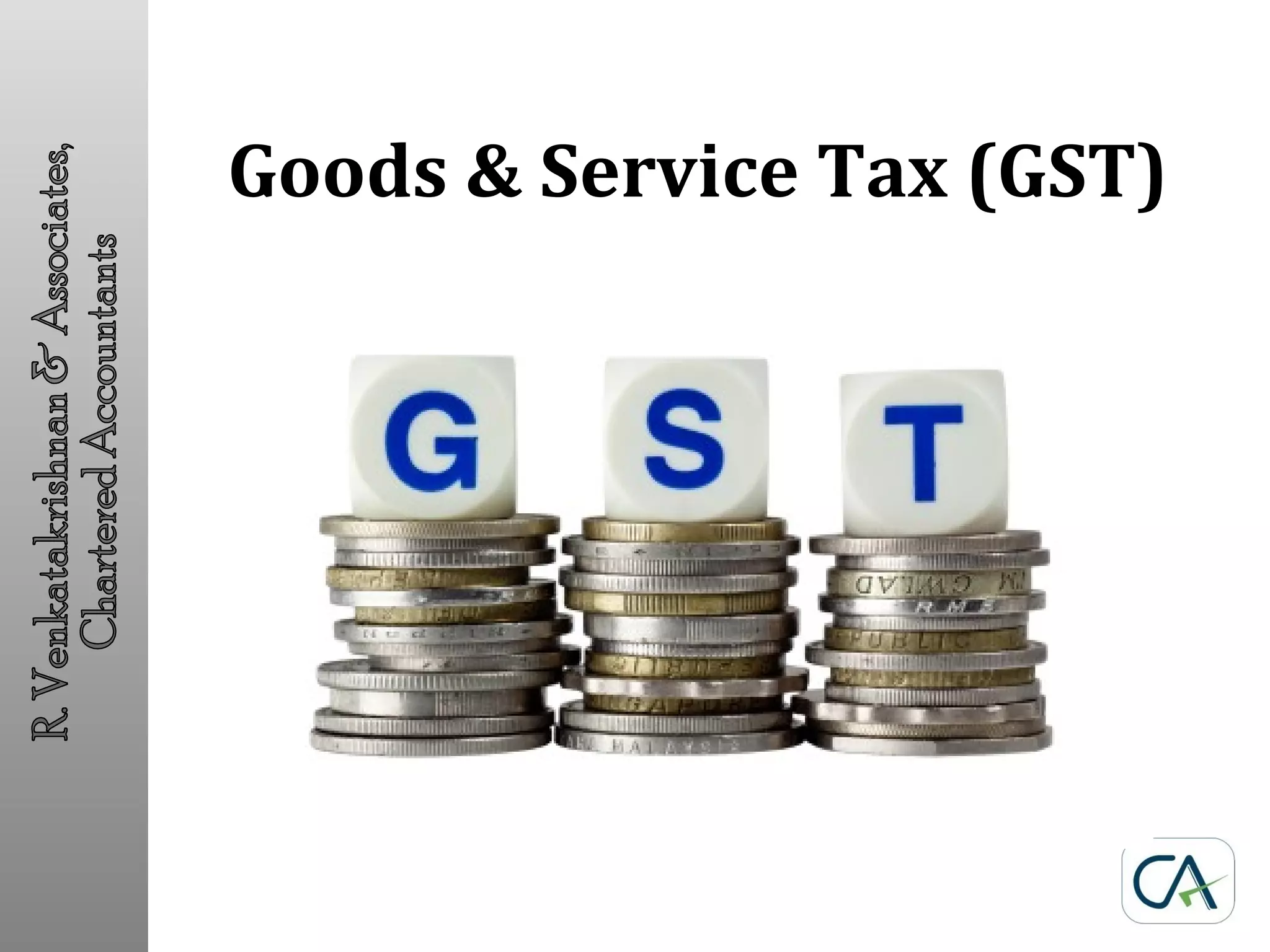 Beginners guide to Goods & Service Tax in India | PPT