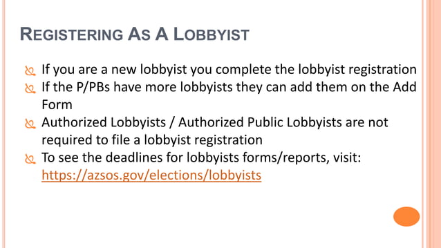 Beginner’s Guide to Lobbying | PPT
