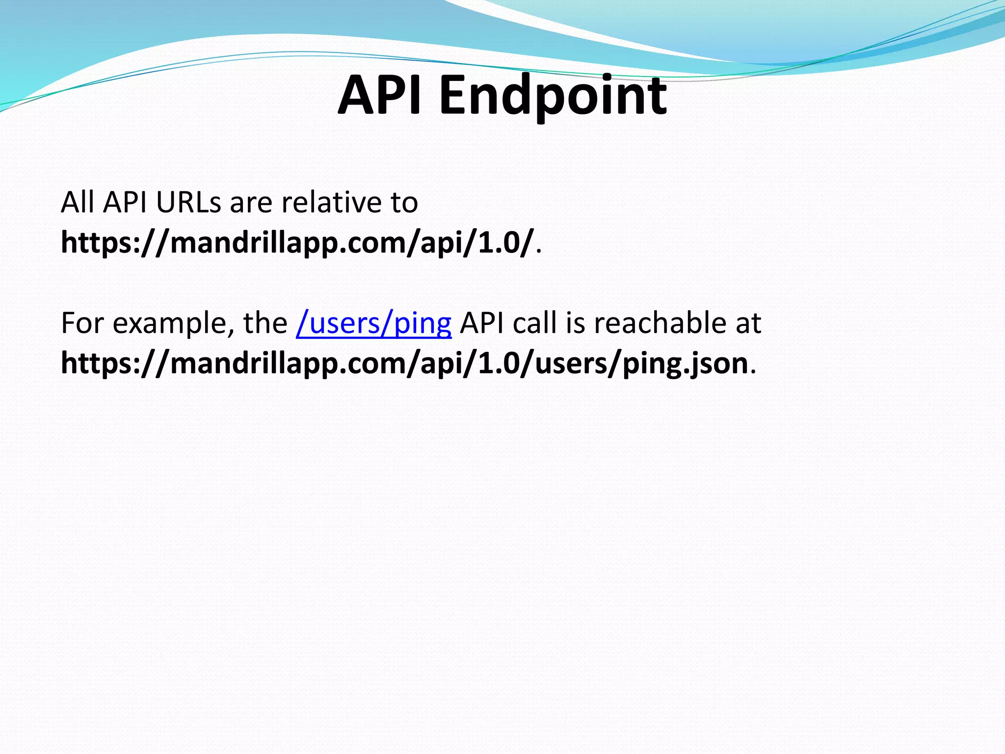 Beginners guide to mandrill | PPTX