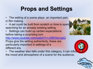 Beginners guide to mise en scene | PPT