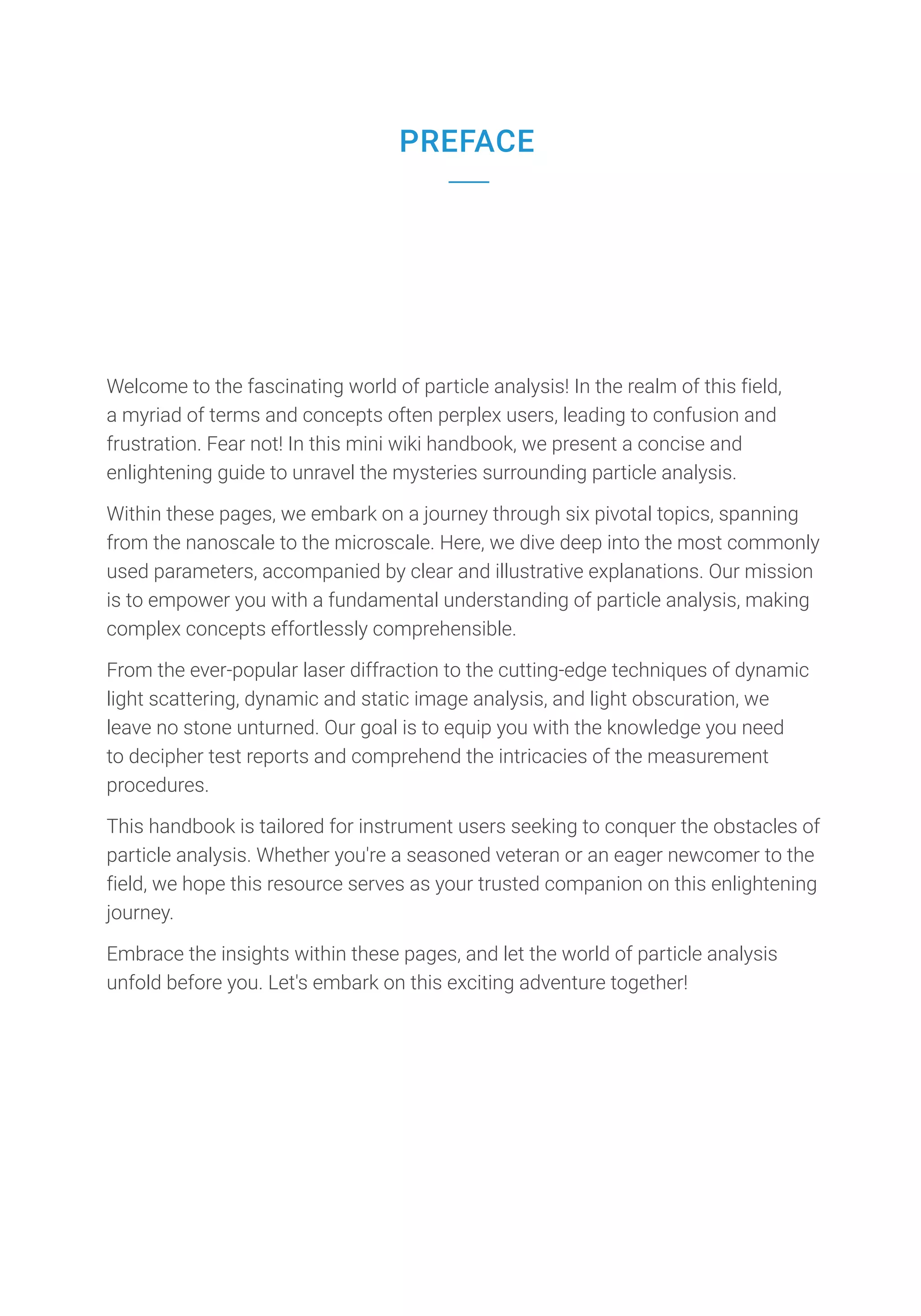 Beginner’s Guide to Particle Analysis | PDF