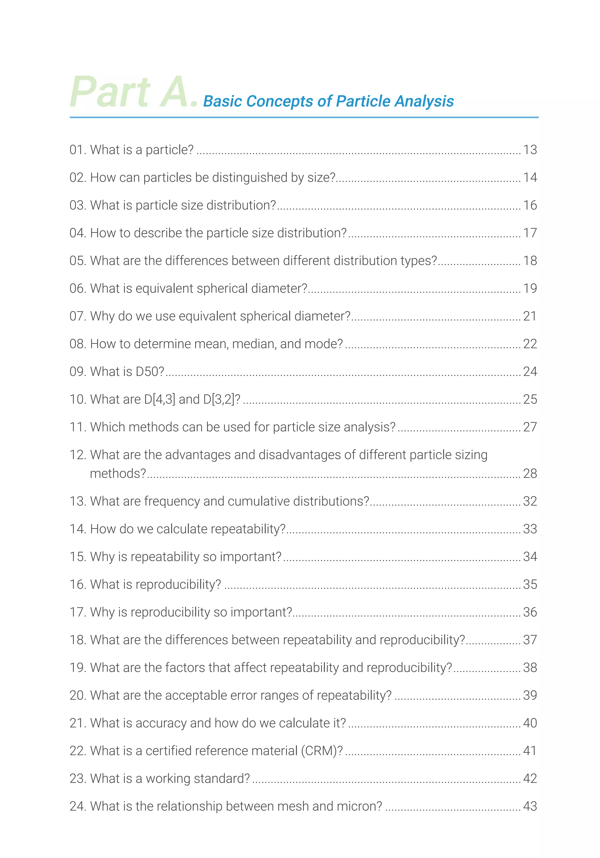 Beginner’s Guide to Particle Analysis | PDF