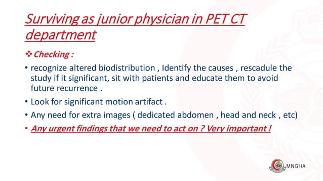 Beginner’s Guide to PET CT , The new link . | PPT