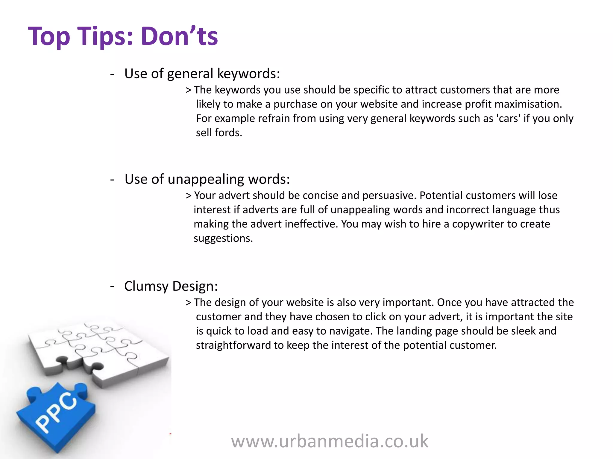 Beginners Guide To PPC Advertising | PPTX