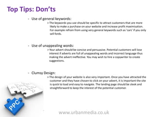 Beginners Guide To PPC Advertising | PPTX