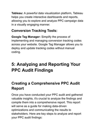 Beginner's Guide to PPC Audit_ Maximizing Your Advertising Campaigns ...