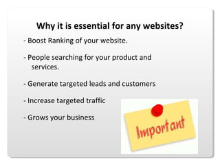 Beginners guide to seo | PPT