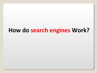 Beginners guide to seo | PPT