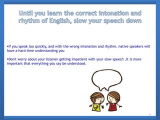 Beginners guide to speaking in correct english | PPTX