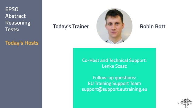 Beginner’s Guide To The EPSO Abstract Reasoning Test | PPTX