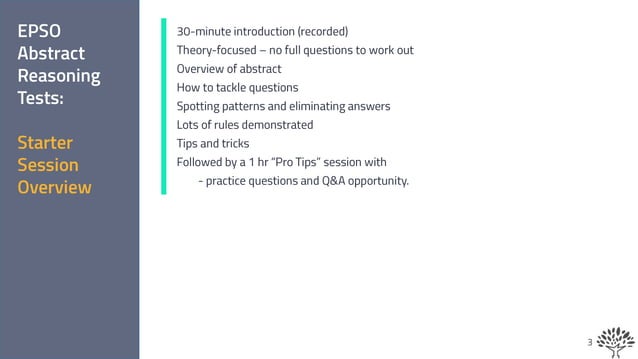 Beginner’s Guide To The EPSO Abstract Reasoning Test | PPTX
