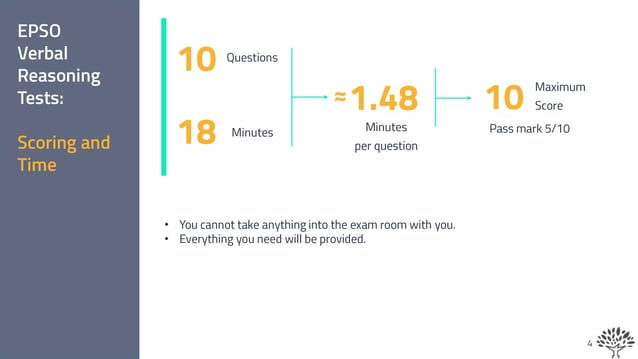 Beginner’s Guide To The EPSO Verbal Reasoning Test | PPT