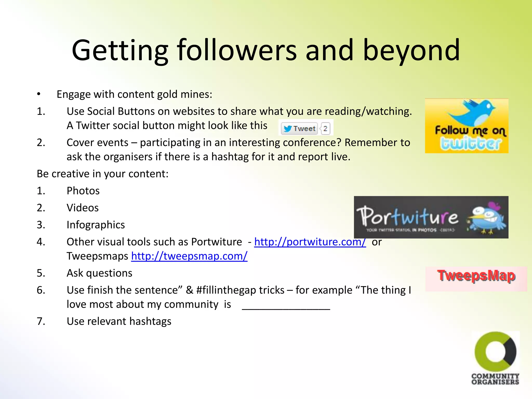 Beginner's guide to Twitter | PPT
