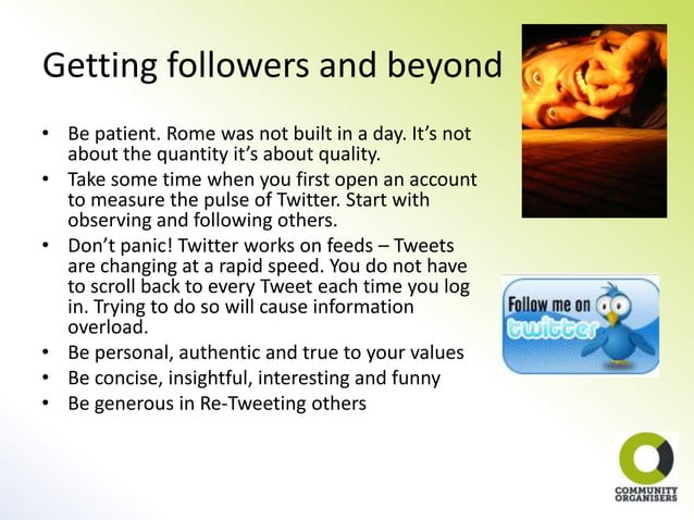 Beginner's guide to Twitter | PPT