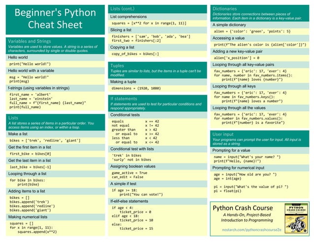 Beginner's Python Cheat Sheet.pdf