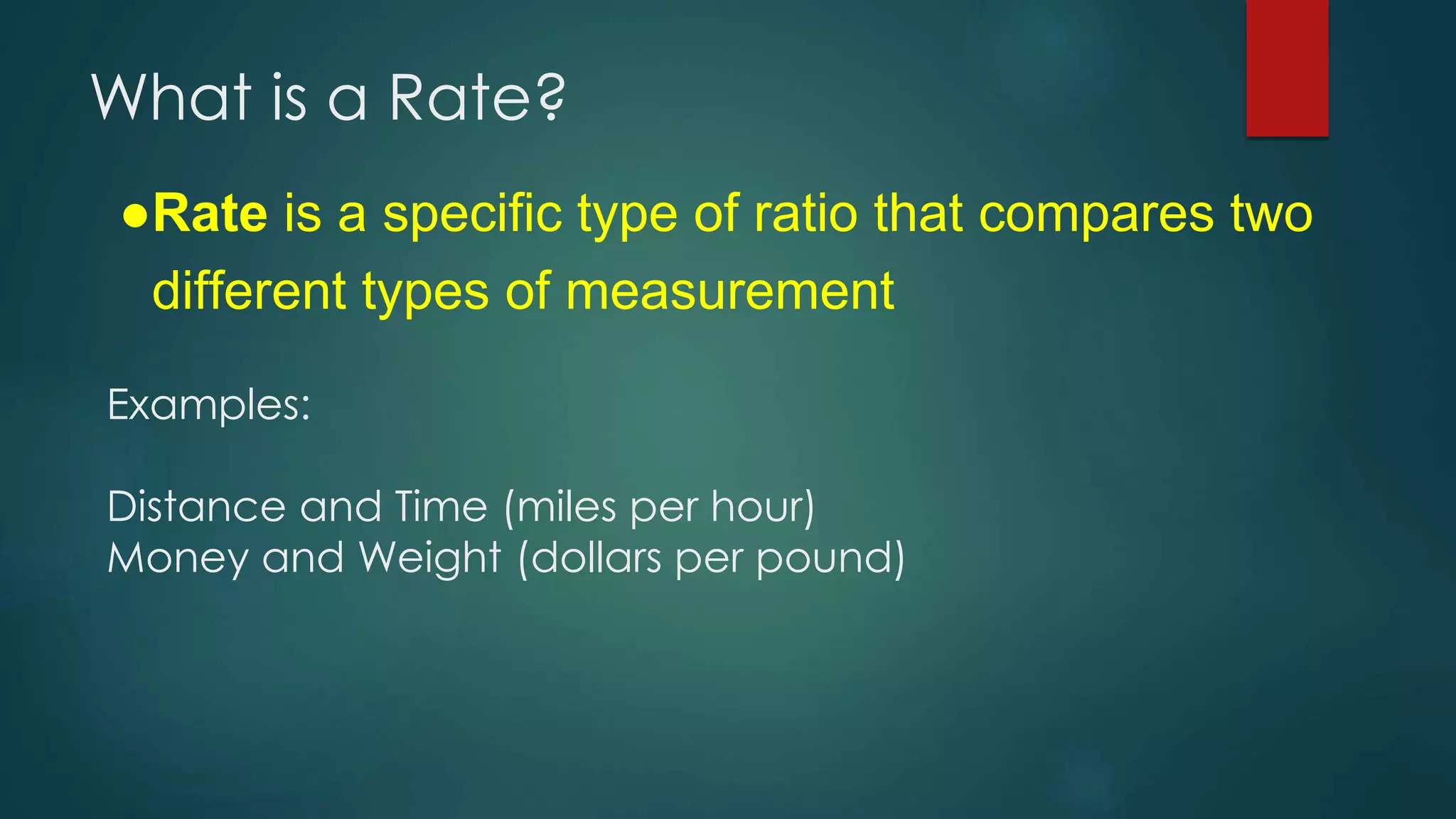 Beginners Ratios, Rates and Proportions Week 4.pptx | Gasoline Prices ...